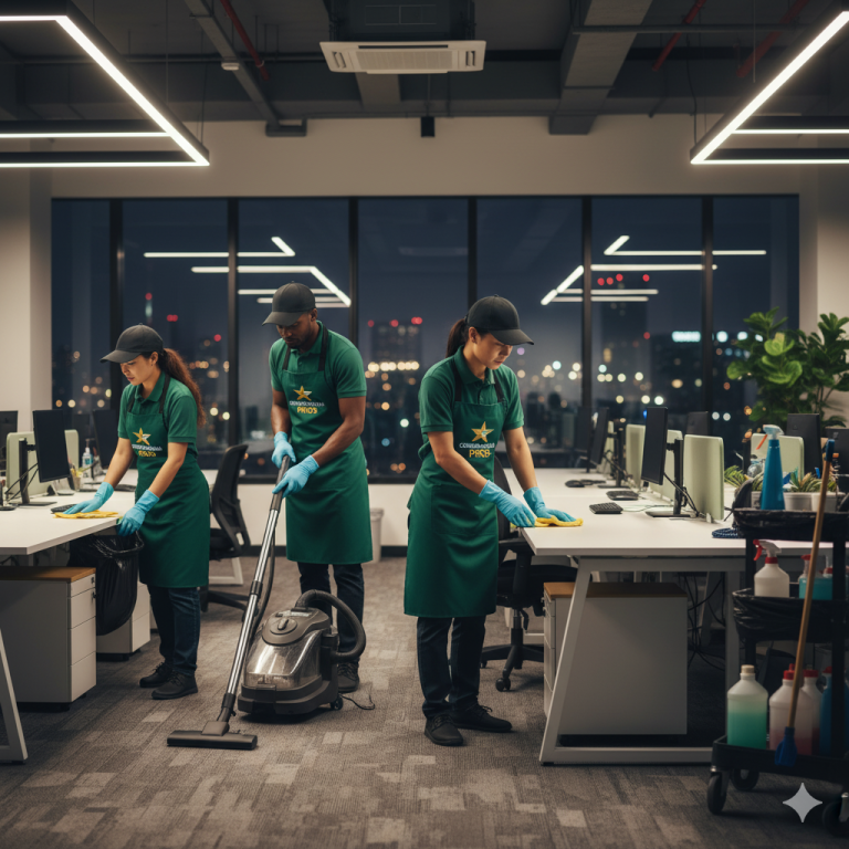COMMERCIAL CLEANING SERVICES – Maison Mop Stars